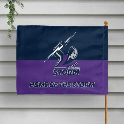 NRL Melbourne Storm House Flag