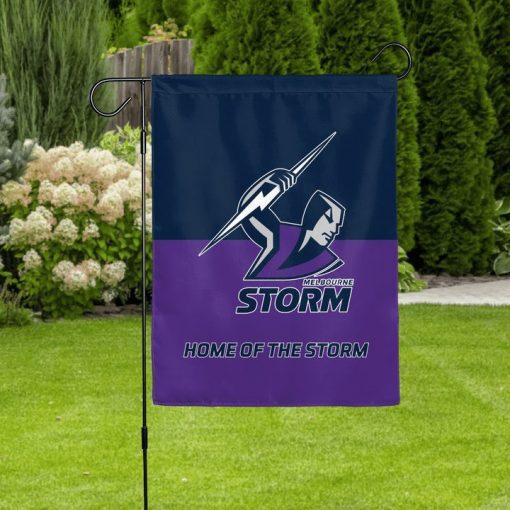 NRL Melbourne Storm House Flag
