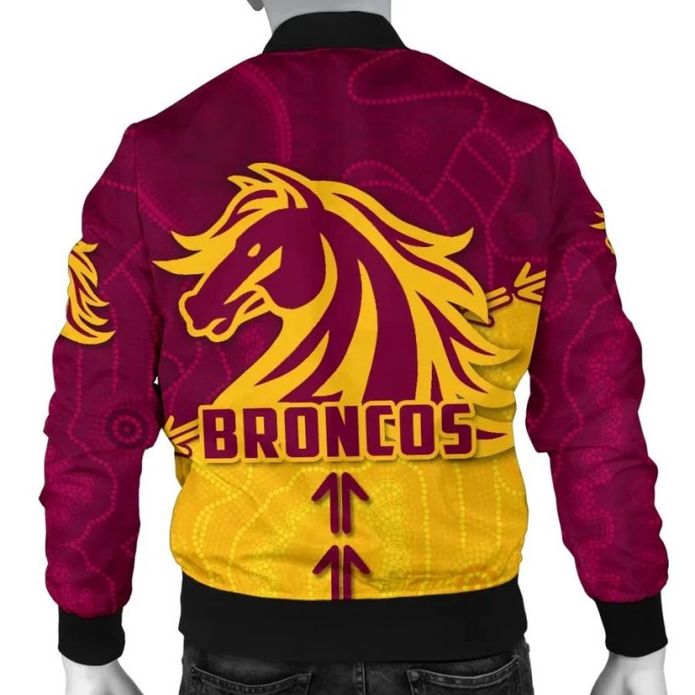 NRL Brisbane Broncos Aboriginal Bomber Jacket