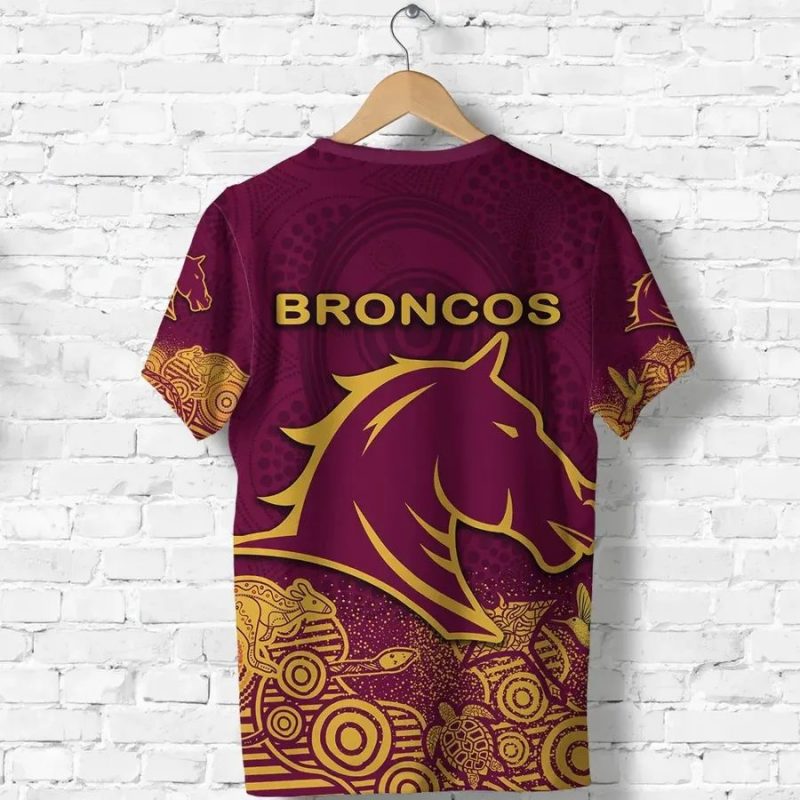 NRL Brisbane Broncos Indigenous T-Shirt
