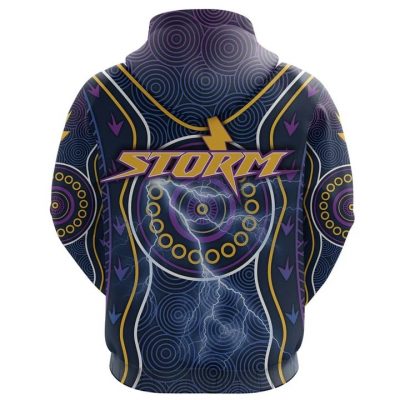 NRL Melbourne Storm Indigenous Lightning Pullover Hoodie