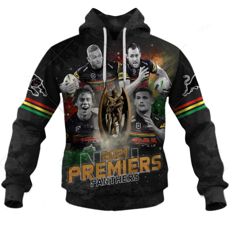 NRL Penrith Panthers Premiers 2021 Pullover Hoodie