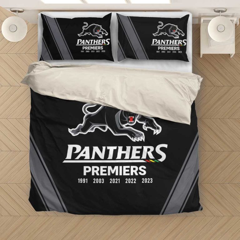 NRL Penrith Panthers Premiers Doona Cover