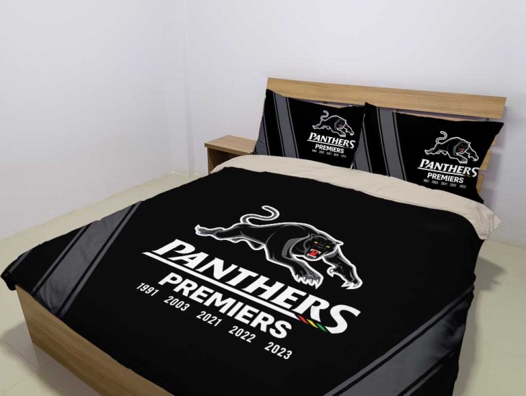 NRL Penrith Panthers Premiers Doona Cover