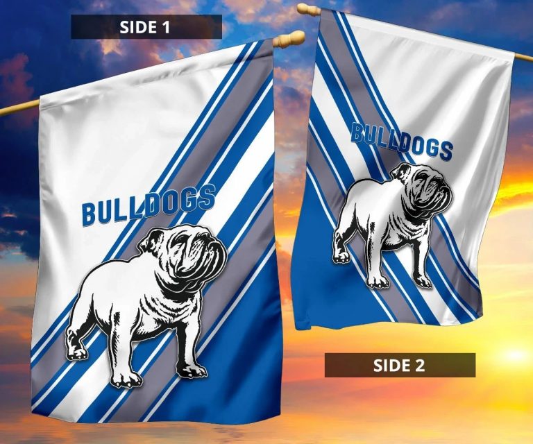 NRL Canterbury-Bankstown Bulldogs Simple Style House Flag