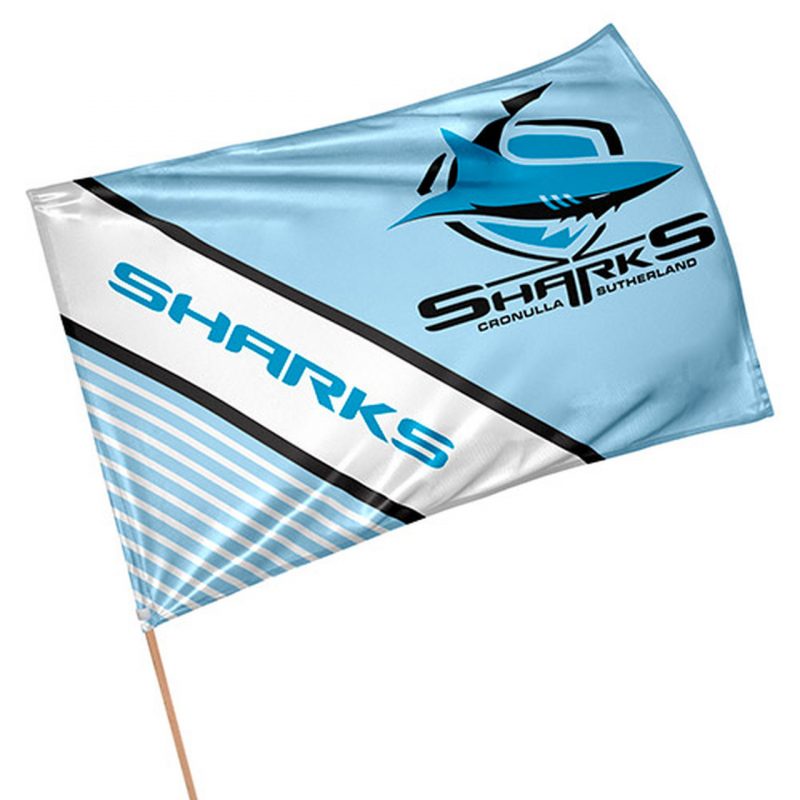 NRL Cronulla-Sutherland Sharks House Flag