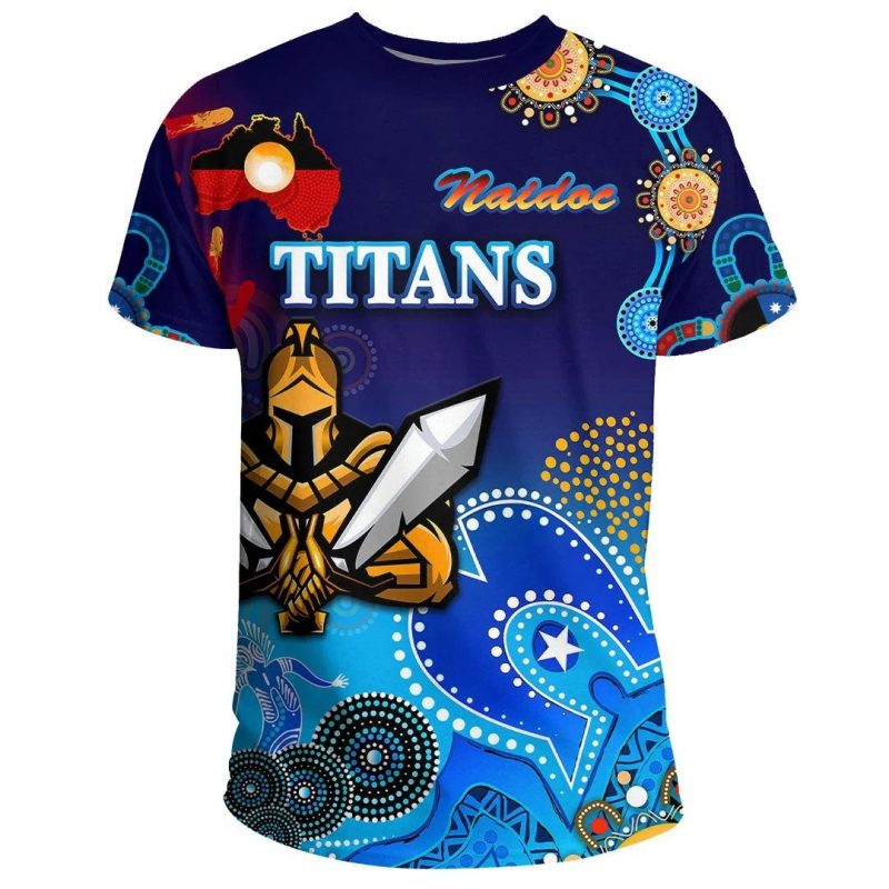 NRL Gold Coast Titans Naidoc T-Shirt