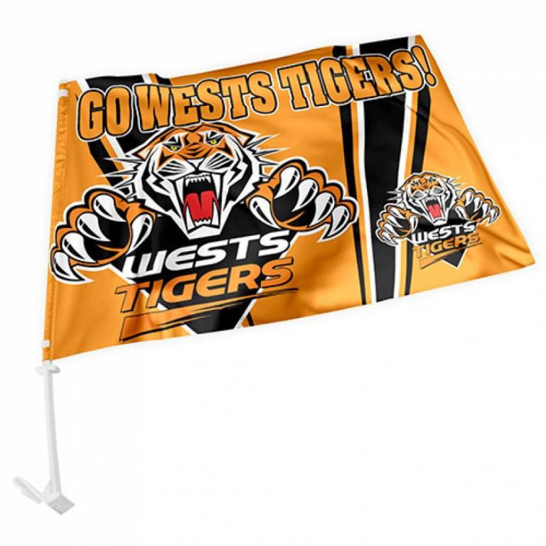 NRL Wests Tigers House Flag