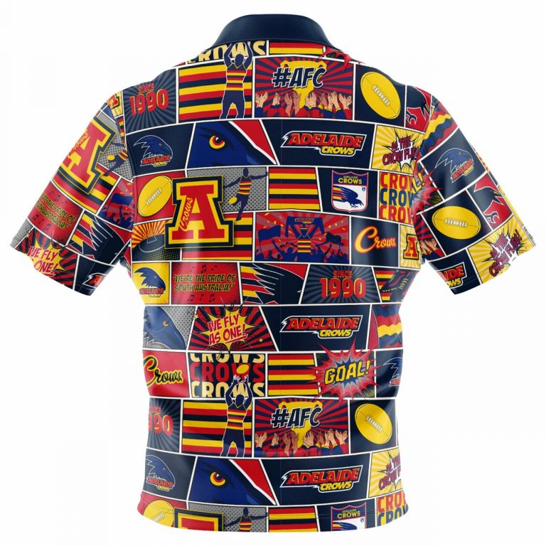 AFL Adelaide Crows Hawaiian Shirt V2