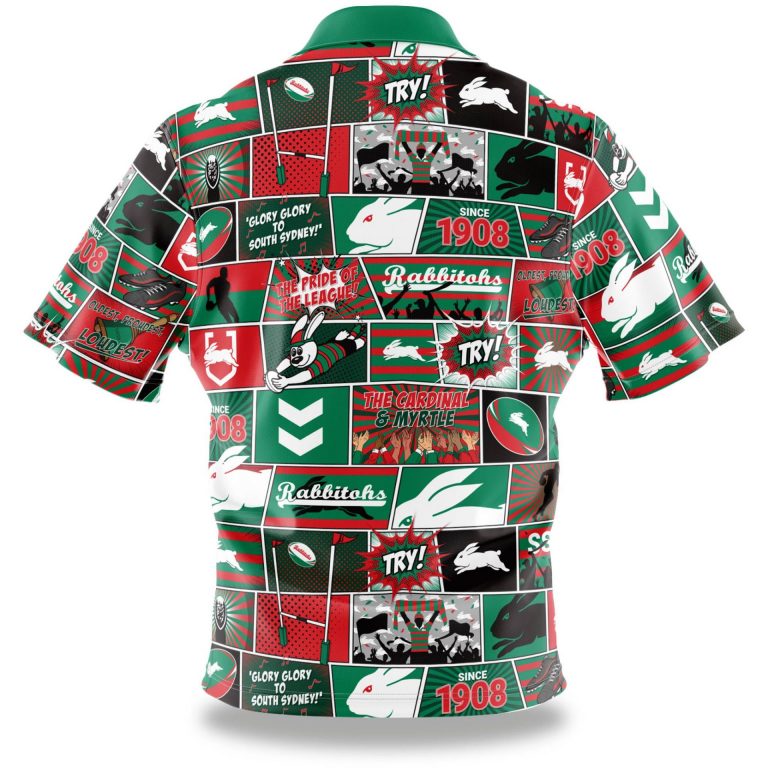 NRL South Sydney Rabbitohs Fanatic Hawaiian Shirt