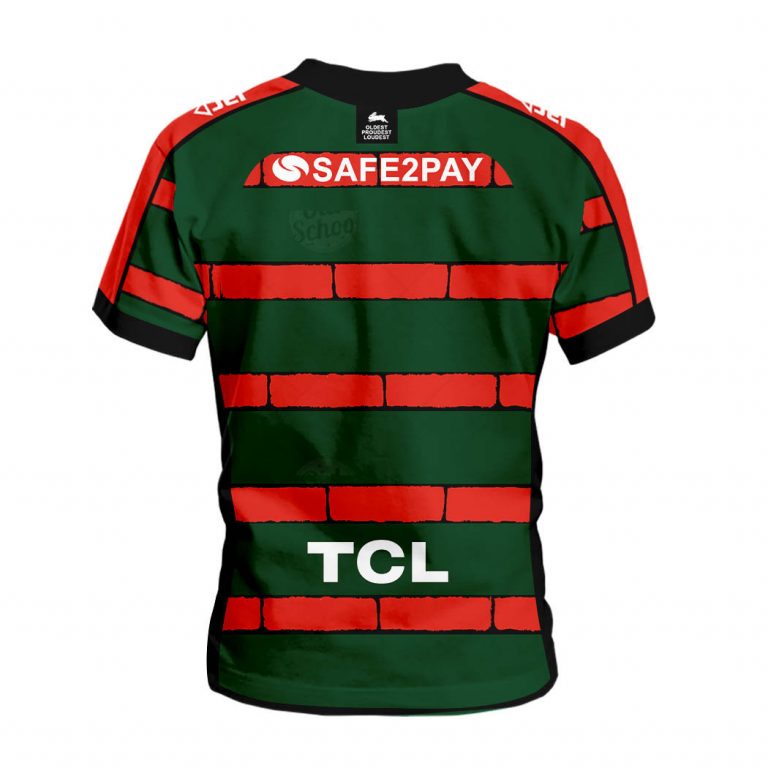 NRL South Sydney Rabbitohs x Bluey Jersey 2020 Kids T-Shirt