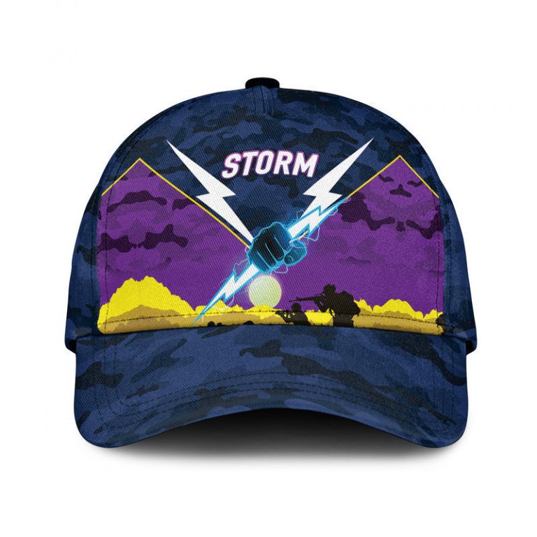 NRL Melbourne Storm ANZAC Camo Classic Cap