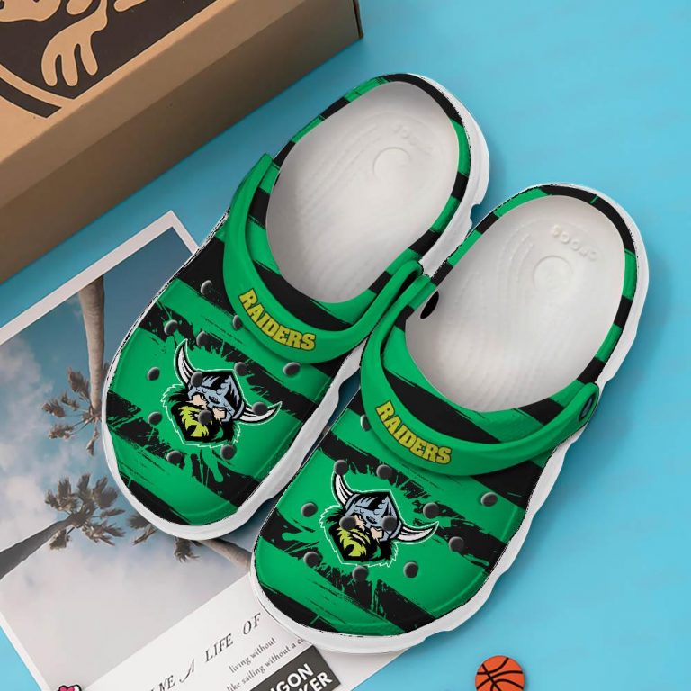 NRL Canberra Raiders Logo Crocs