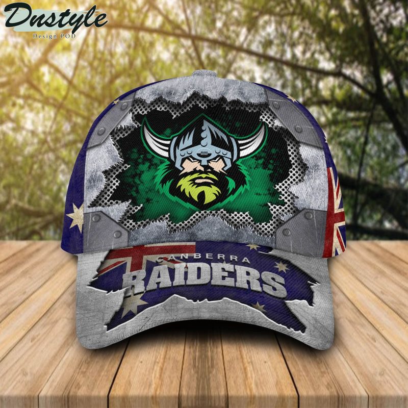 NRL Canberra Raiders Australian Flag Classic Cap