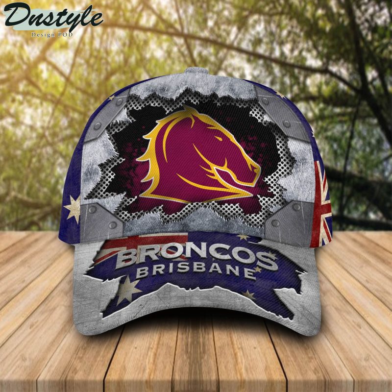 NRL Brisbane Broncos Australian Flag Classic Cap