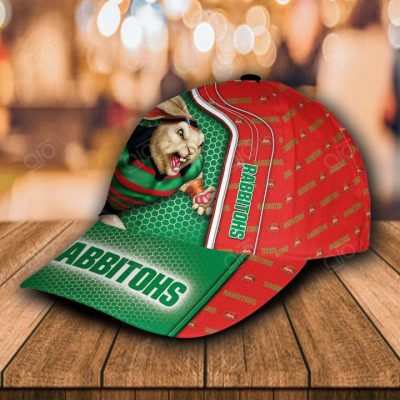NRL South Sydney Rabbitohs Mascot Blue Red Classic Cap