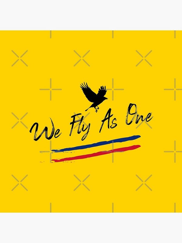 AFL Adelaide Crows We Fly As One Square Pillow Case V2