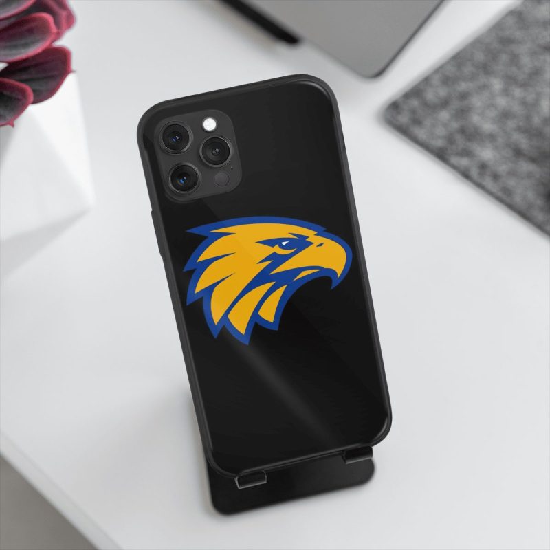 AFL West Coast Eagles Black Phone Case
