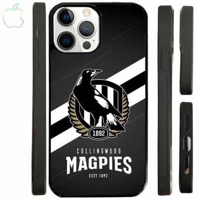 AFL Collingwood Magpies Black White Phone Case