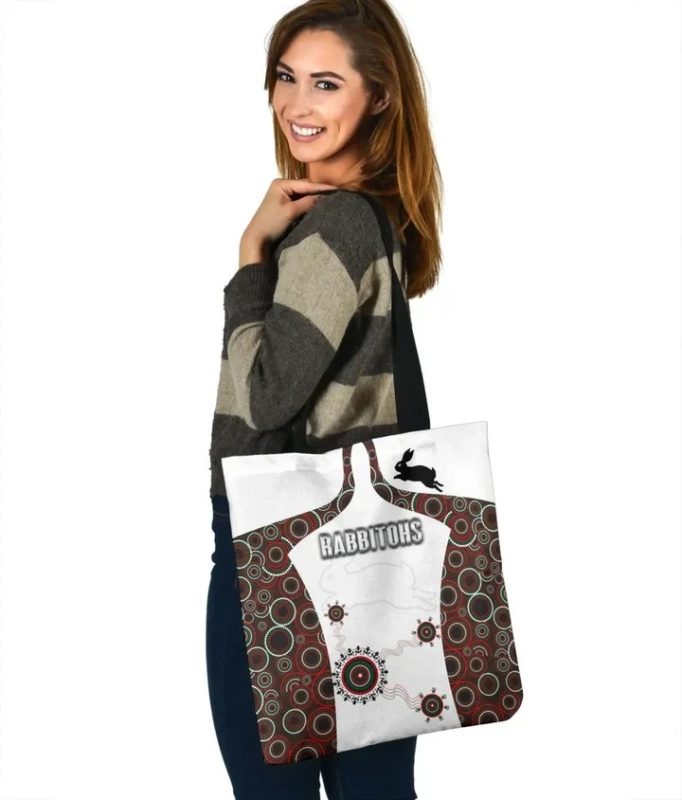 NRL South Sydney Rabbitohs New Indigenous Trending Tote Bag