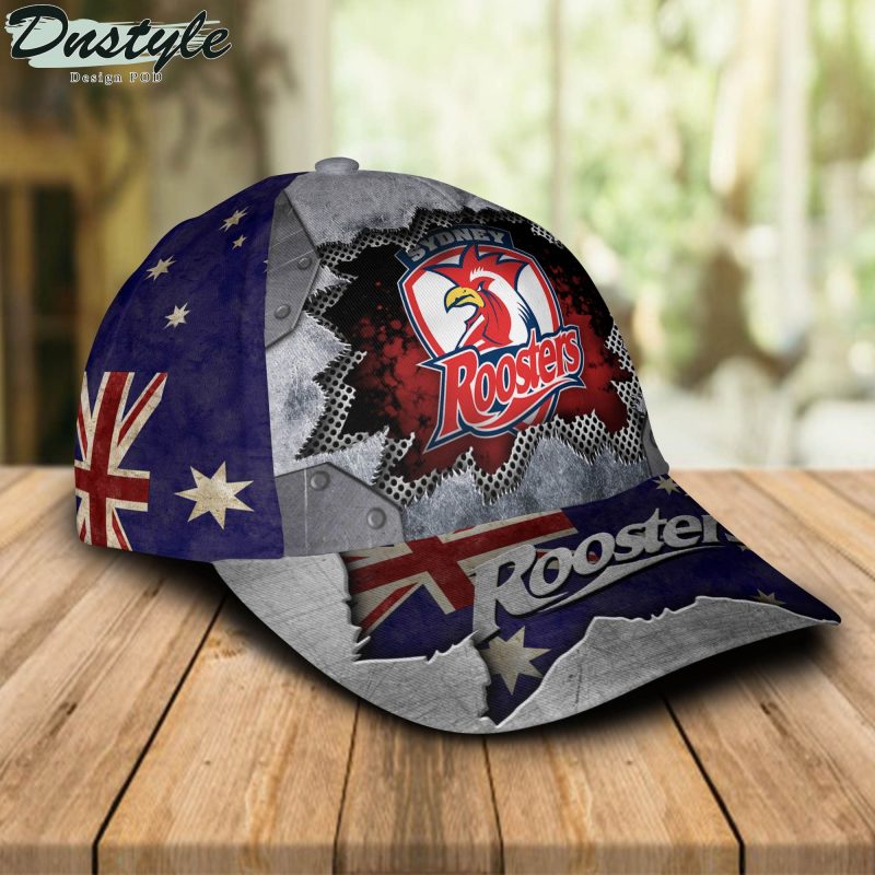 NRL Sydney Roosters Logo Style Special Classic Cap