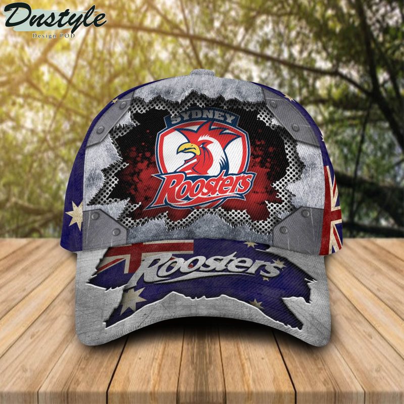 NRL Sydney Roosters Logo Style Special Classic Cap