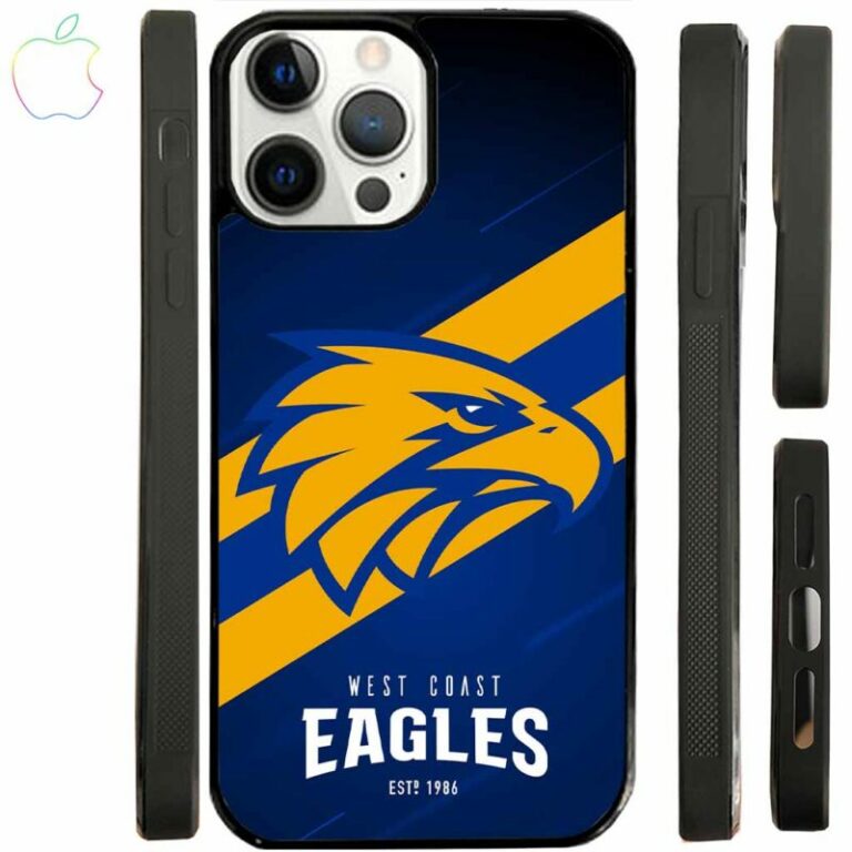 AFL West Coast Eagles Royal Blue Gold Phone Case