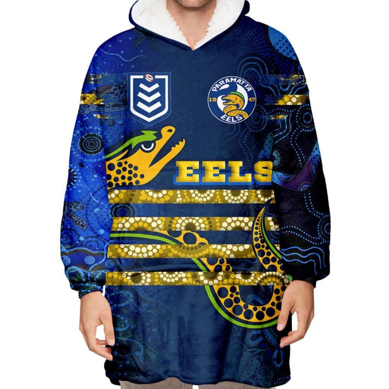 NRL Parramatta Eels Indigenous Special Fleece Oodie