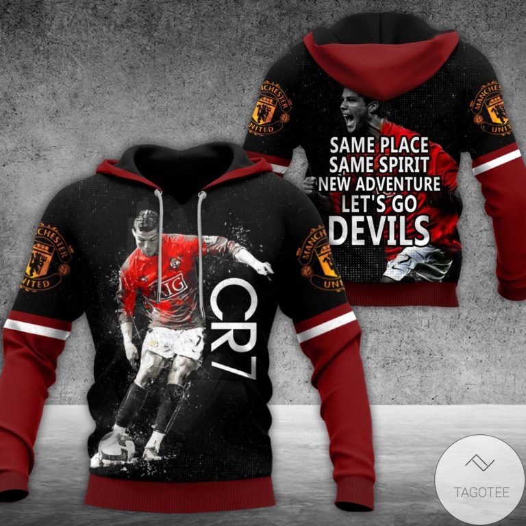 Manchester United CR7 Ronaldo Pullover Hoodie