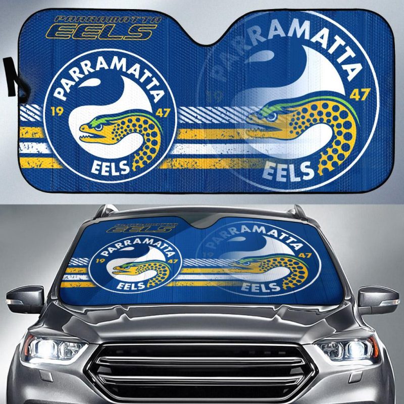 NRL Parramatta Eels Logo Car Sunshade V1