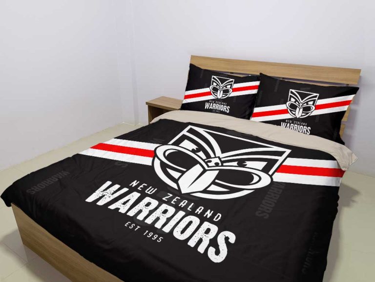 NRL New Zealand Warriors EST 1995 Doona Cover