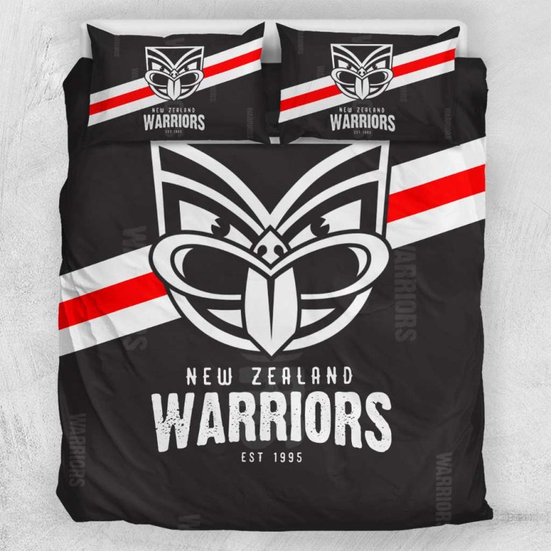 NRL New Zealand Warriors EST 1995 Doona Cover