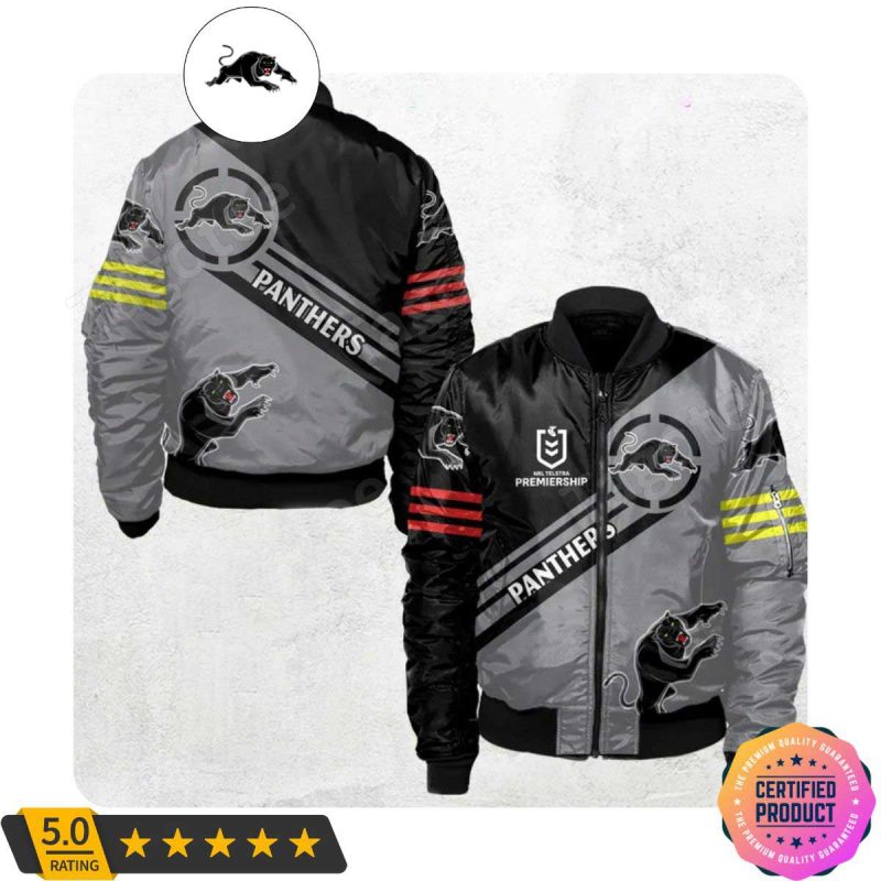 NRL Penrith Panthers Telstra Premiership Bomber Jacket
