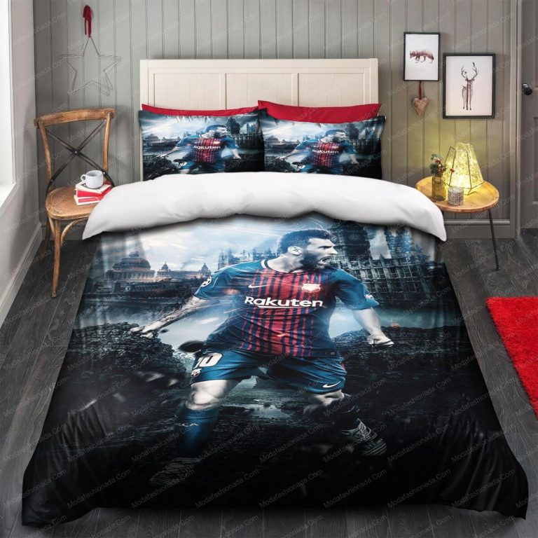 FC Barcelona Lionel Messi La Pulga Bedding Set