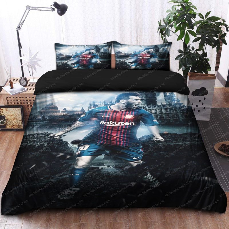 FC Barcelona Lionel Messi La Pulga Bedding Set