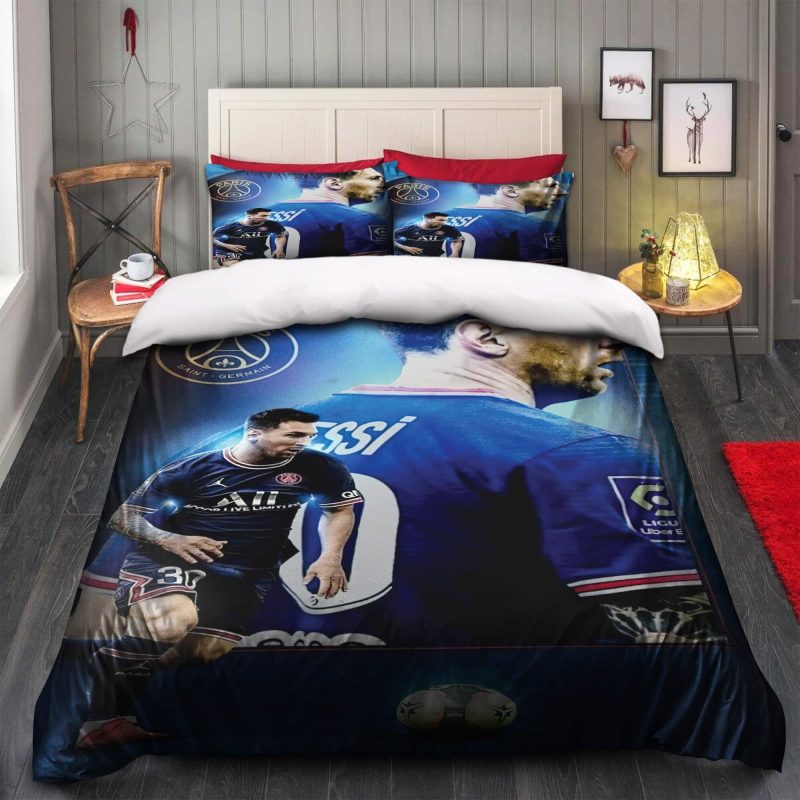 Paris Saint-Germain FC Lionel Messi 30 Bedding Set V5