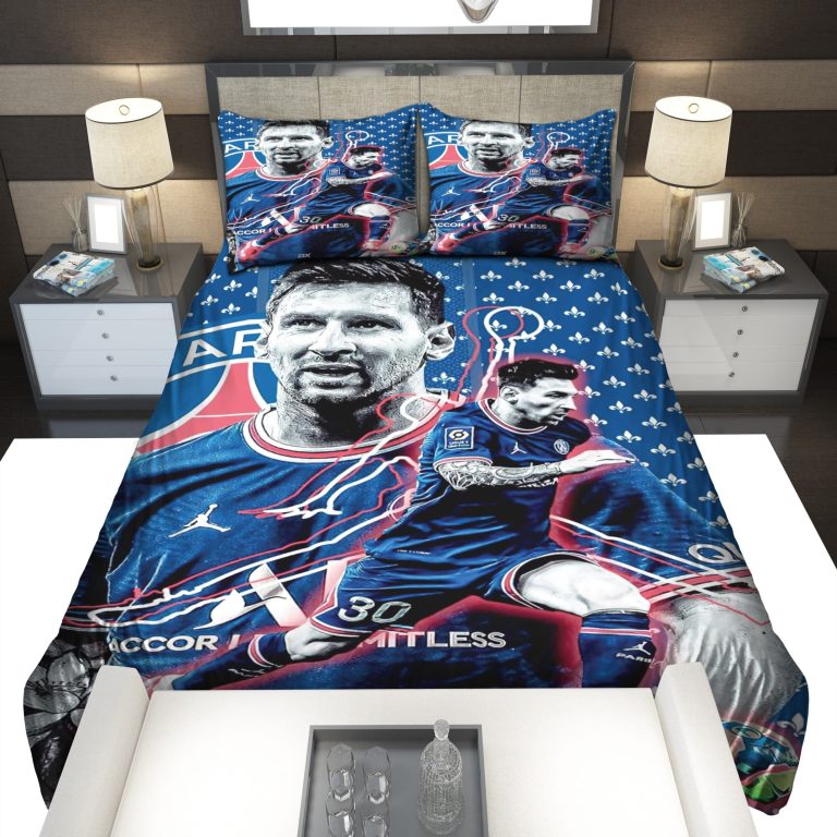 Paris Saint-Germain FC Lionel Messi 30 Bedding Set V3