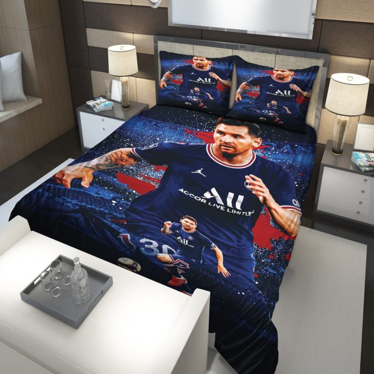 Paris Saint-Germain FC Lionel Messi 30 Bedding Set V4