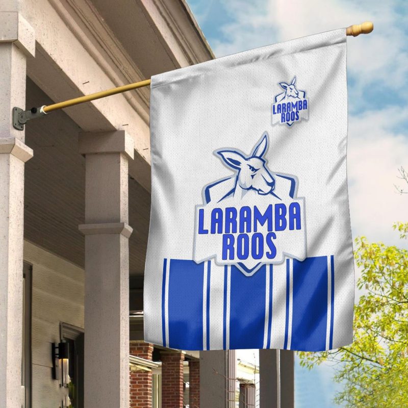 Laramba Roos White Kangaroos Original House Flag