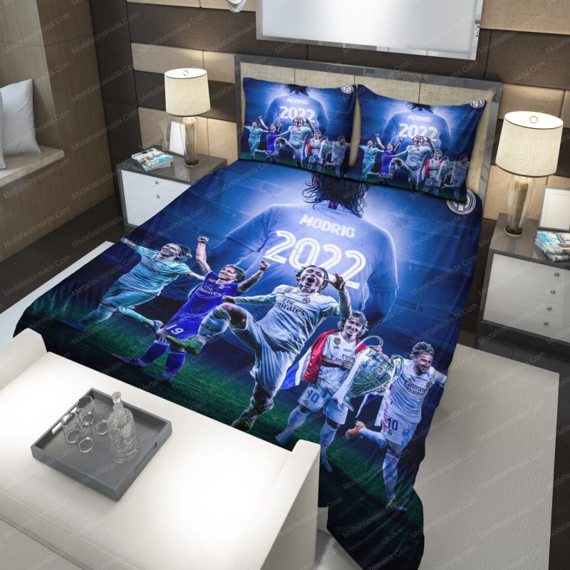 Real Madrid Luka Modric 10 2022 Bedding Set