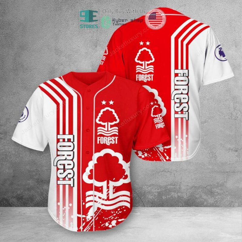 Nottingham Forest FC Logo Edition Baseball Jersey