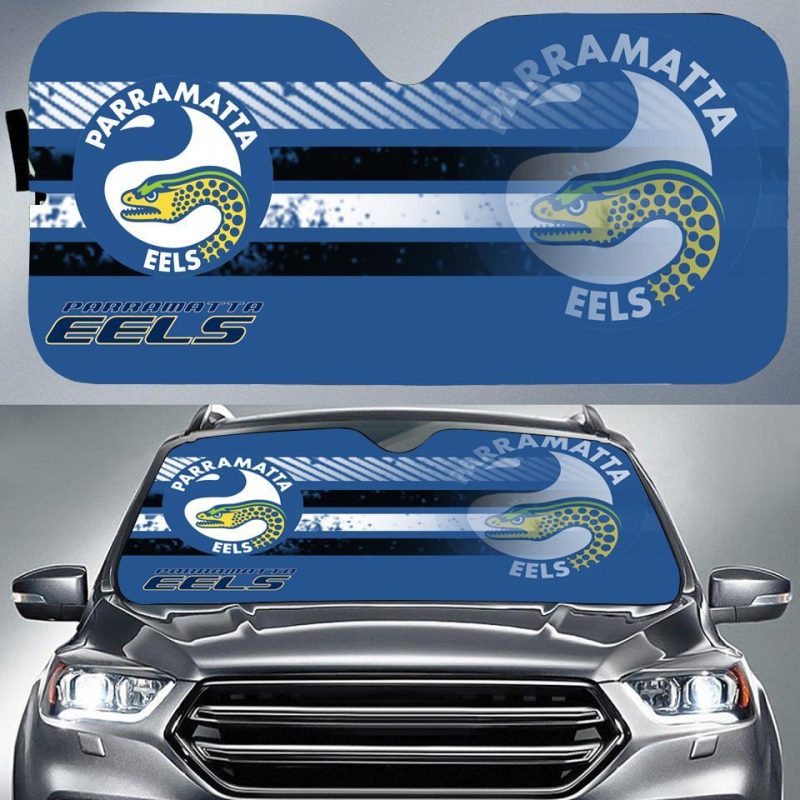 NRL Parramatta Eels Logo Car Sunshade V2