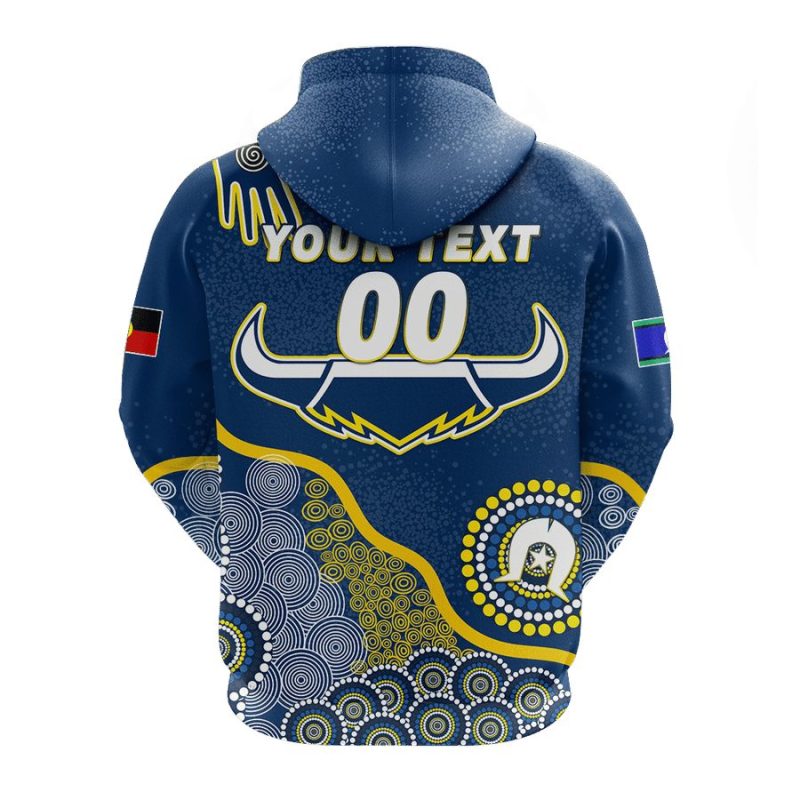 NRL North Queensland Cowboys Custom Text Number 2022 NAIDOC Aboriginal ...