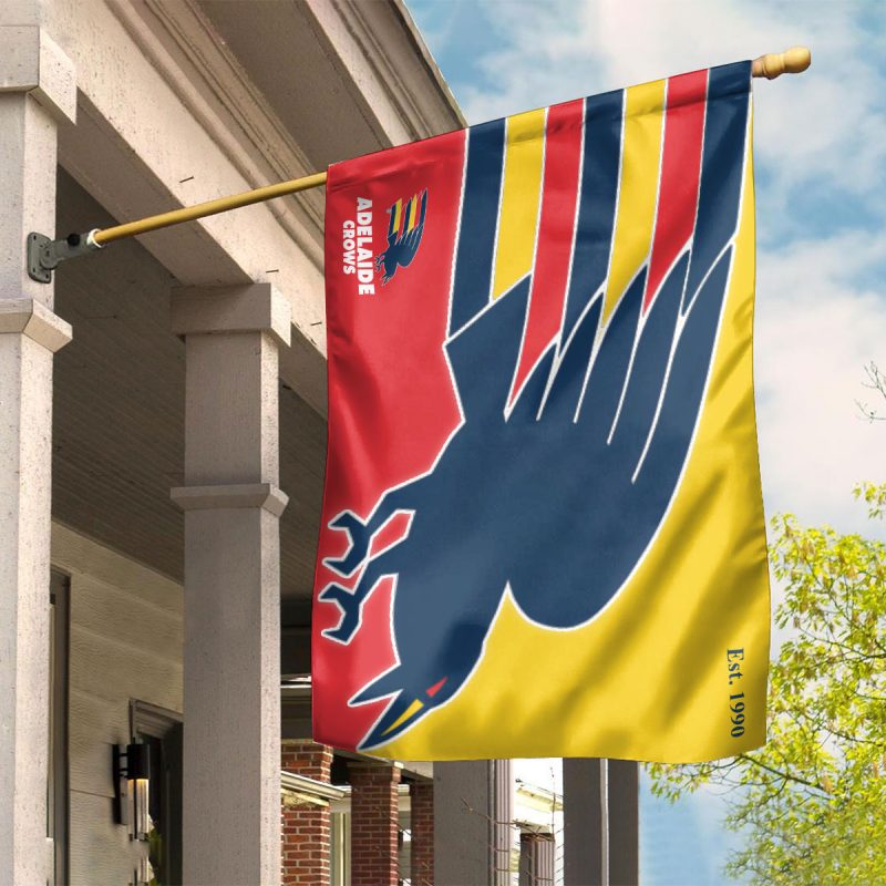 AFL Adelaide Crows Mascot House Flag