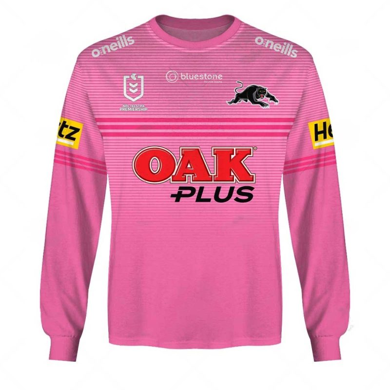 NRL Penrith Panthers Custom Name Number 2023 Away Jersey Sweatshirt