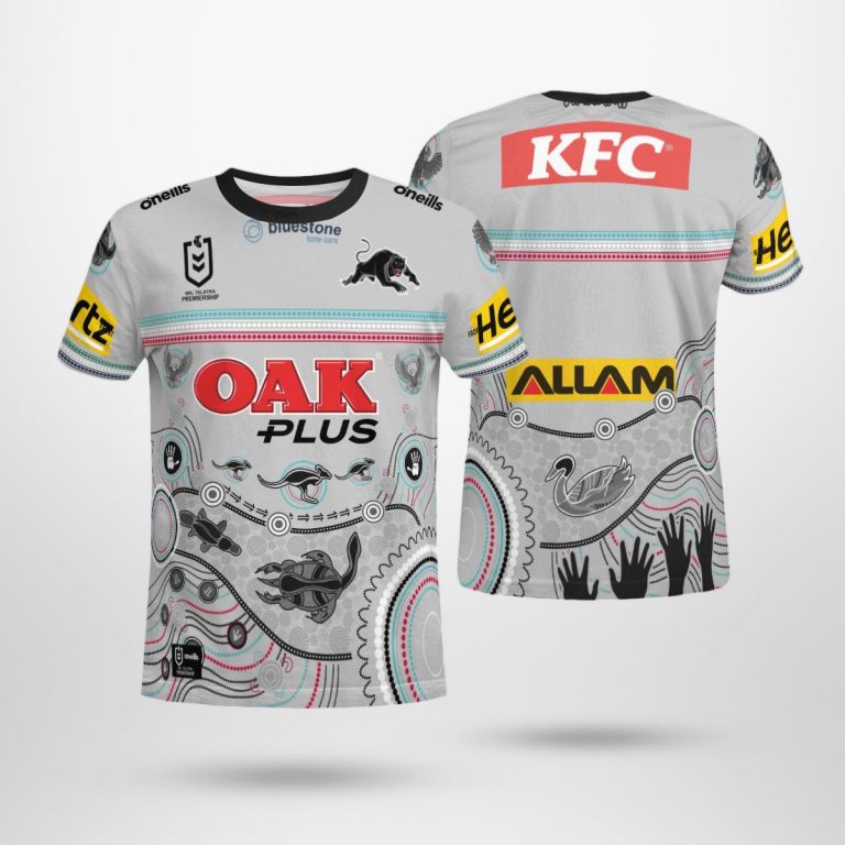NRL Penrith Panthers Indigenous 2023 Jersey T-Shirt