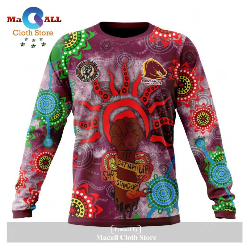 NRL Brisbane Broncos 2022 NAIDOC Week Sweatshirt