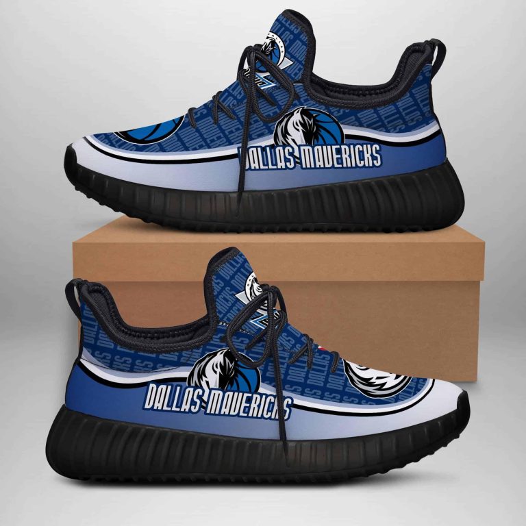 NBA Dallas Mavericks Blue Gradient Reze Sneakers