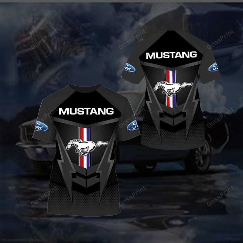 Ford Mustang Black T-Shirt