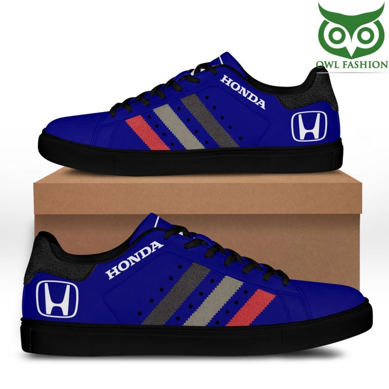 Honda Motorcycles Navy Blue Design Stan Smith Shoes